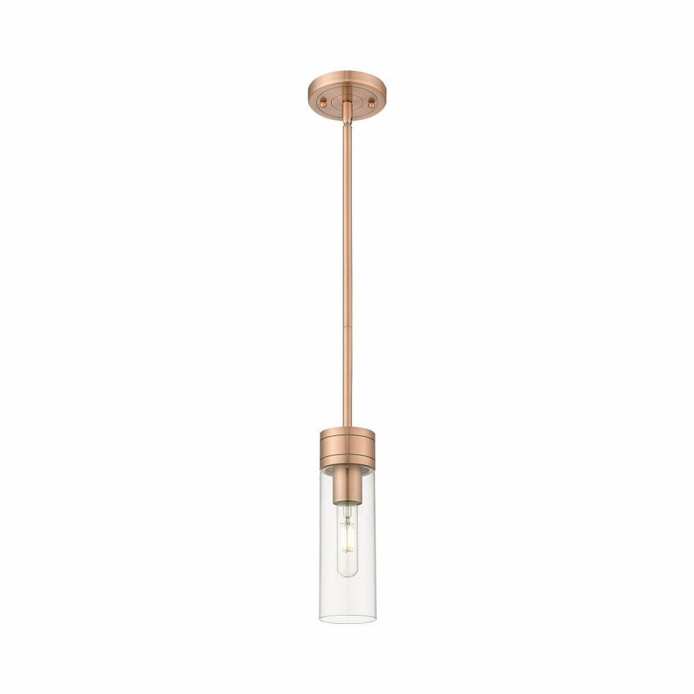 617-1S-AC-G617-8CL Innovations Lighting Boreas - 1 Light Stem Hung Mini ...
