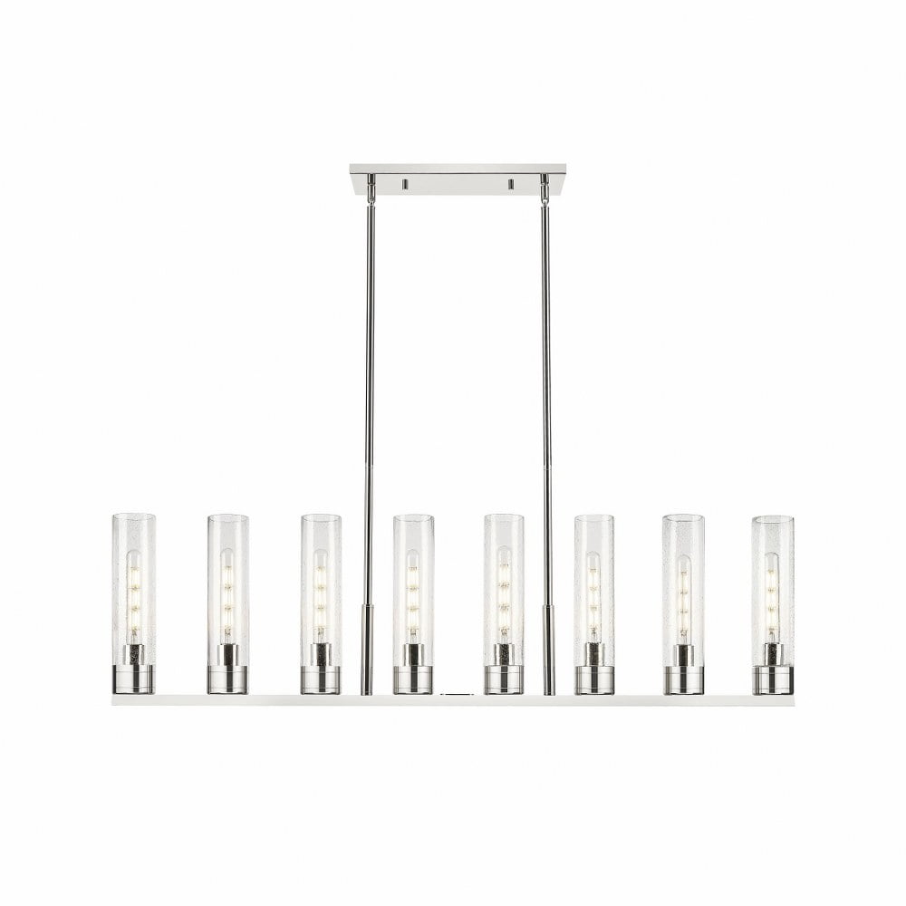 617-8I-PN-G617-11SDY Innovations Lighting Boreas - 8 Light Stem Hung ...