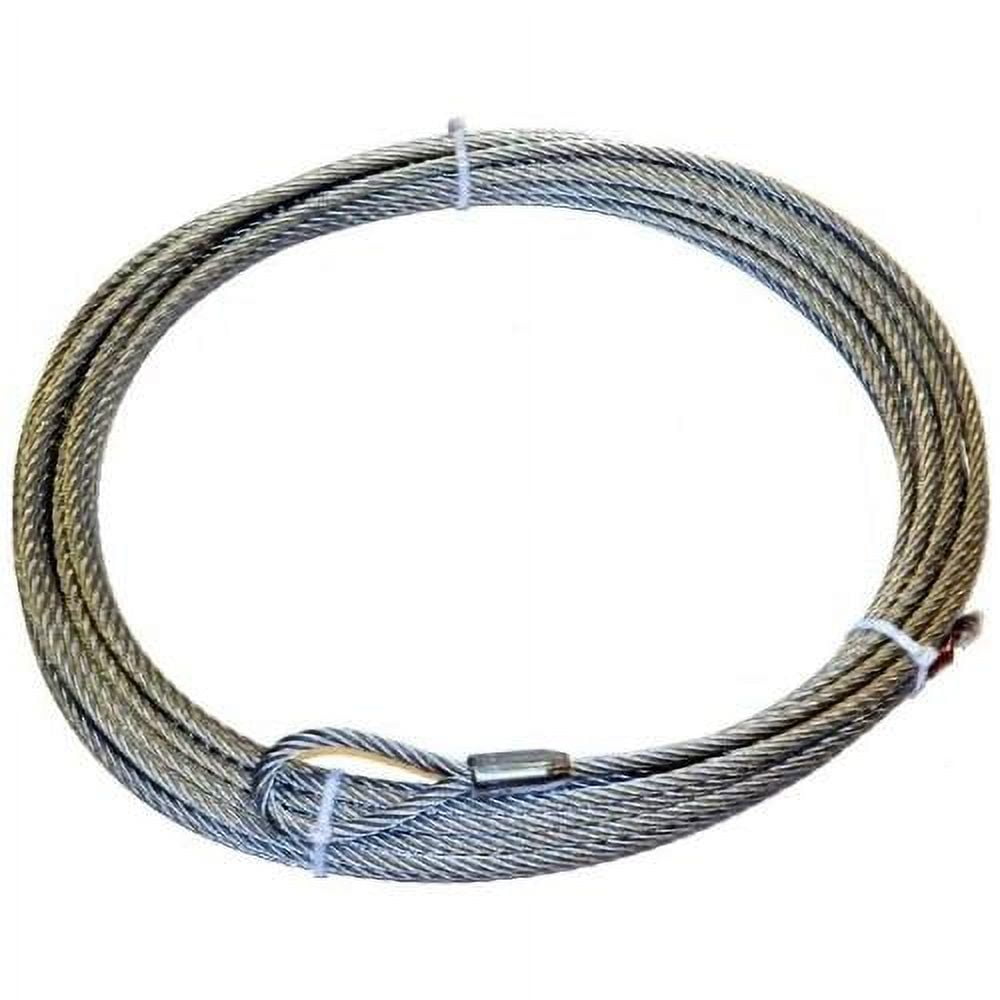 61950 Winch Accessory: Galvanized Aircraft Steel Cable Wire Rope, 7/16 ...
