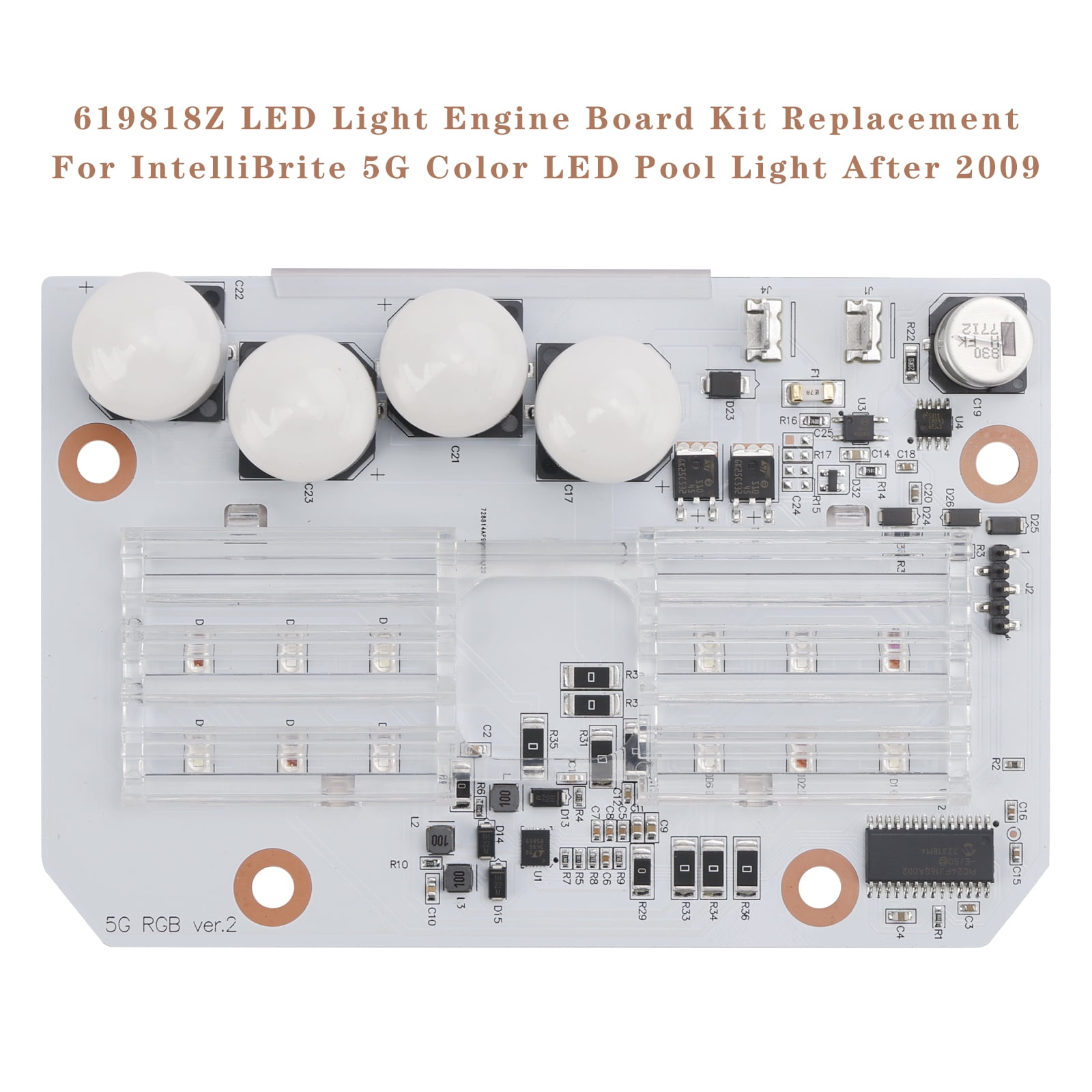 619818Z LED Light Engine Board Kit For IntelliBrite 5G Color LED Pool ...
