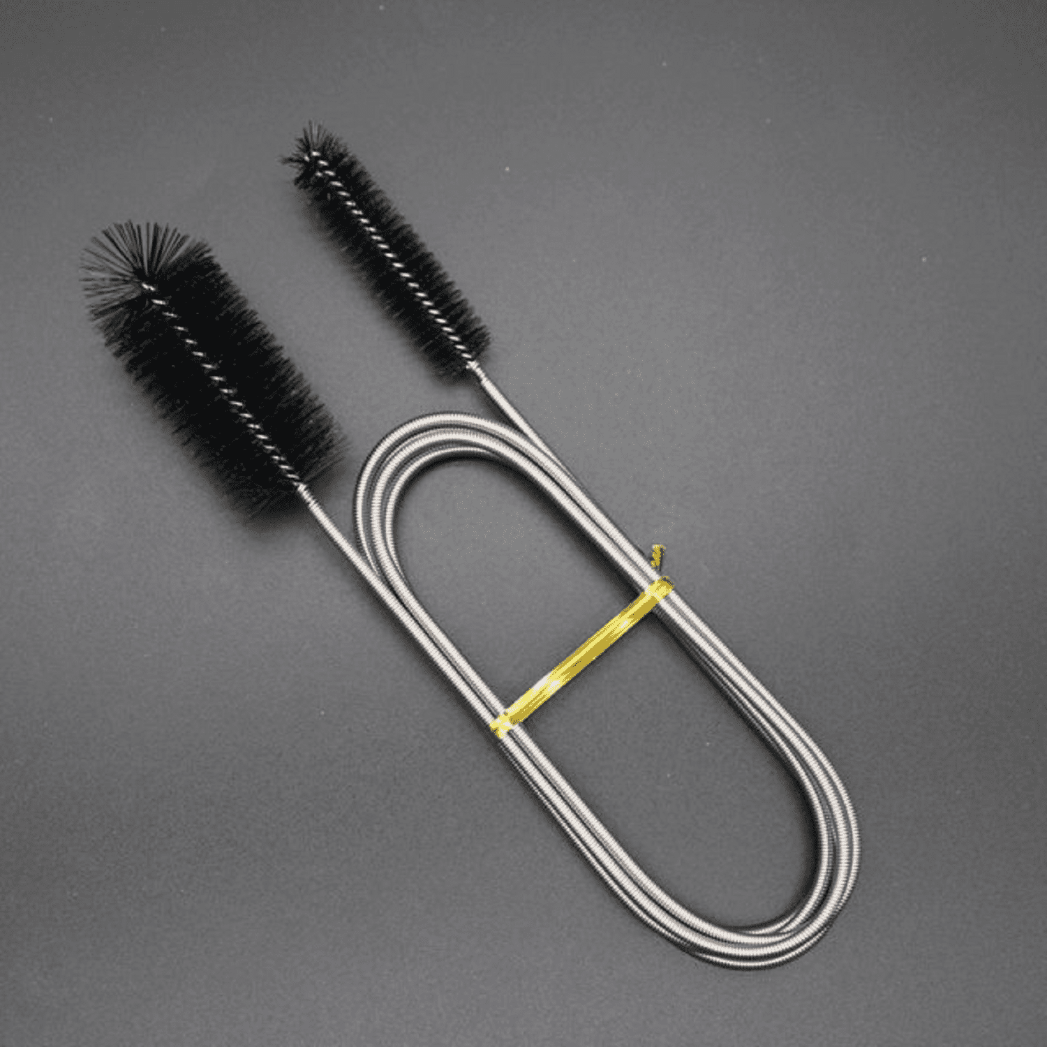 61In Flexible Drain Brush Double Ended Nylon Cleaner Brush Elastic for ...