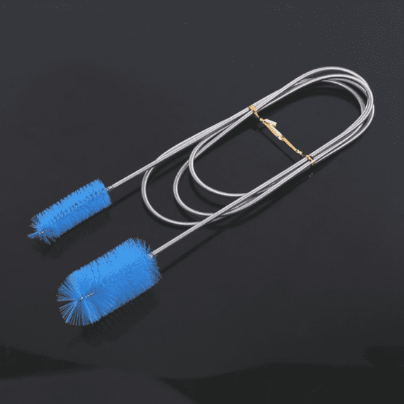 Visland Flexible Drain Brush, Bendable Nylon Cleaner Double Ended ...