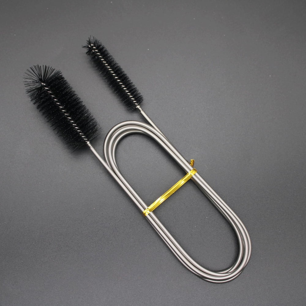 61In Flexible Drain Brush Double Ended Nylon Cleaner Brush Elastic for ...
