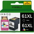 61XL 61 Ink Cartridges for HP 61 Ink Cartridges Combo Pack for Printer ...
