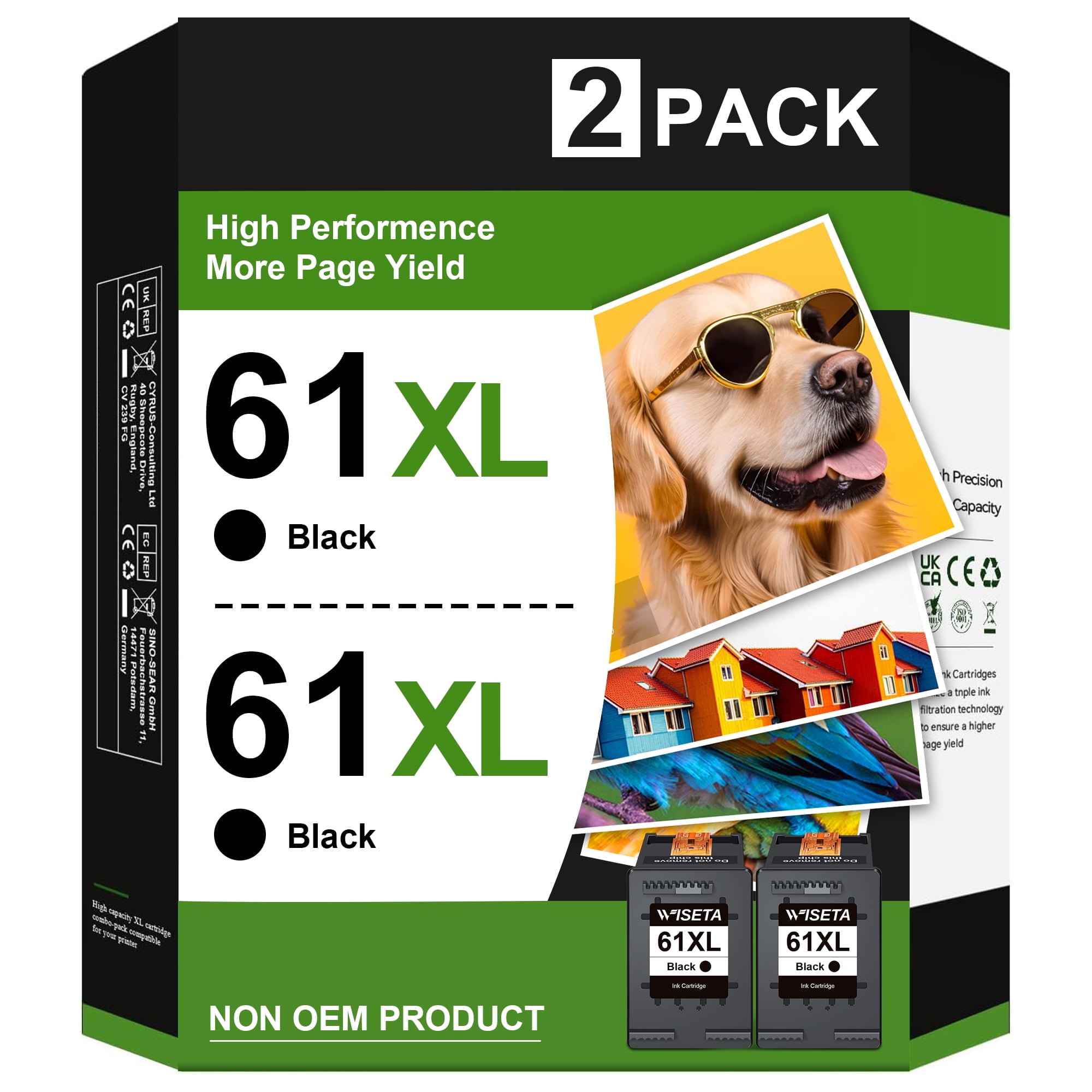 Walmart Black Friday Deals 2025 - WISETA 61XL Black Ink Cartridge ...