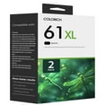 61XL Ink Cartridges Compatible for HP 61 Ink Cartridge Combo Pack for ...