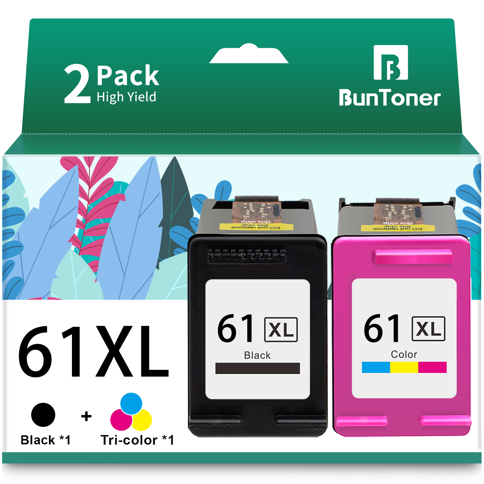 HP 61 Tri-color Original Ink Cartridge (CH562WN) - Walmart.com