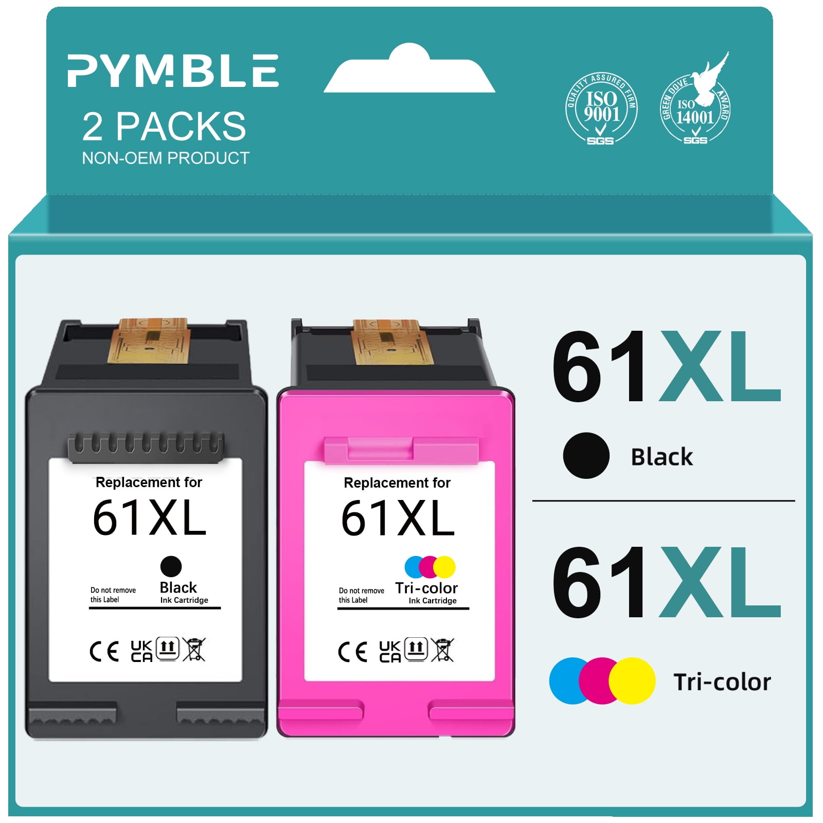 61XL Ink HP 61 Ink 61XL 61 Ink Cartridges for HP 61XL 61 XL Ink for HP ...