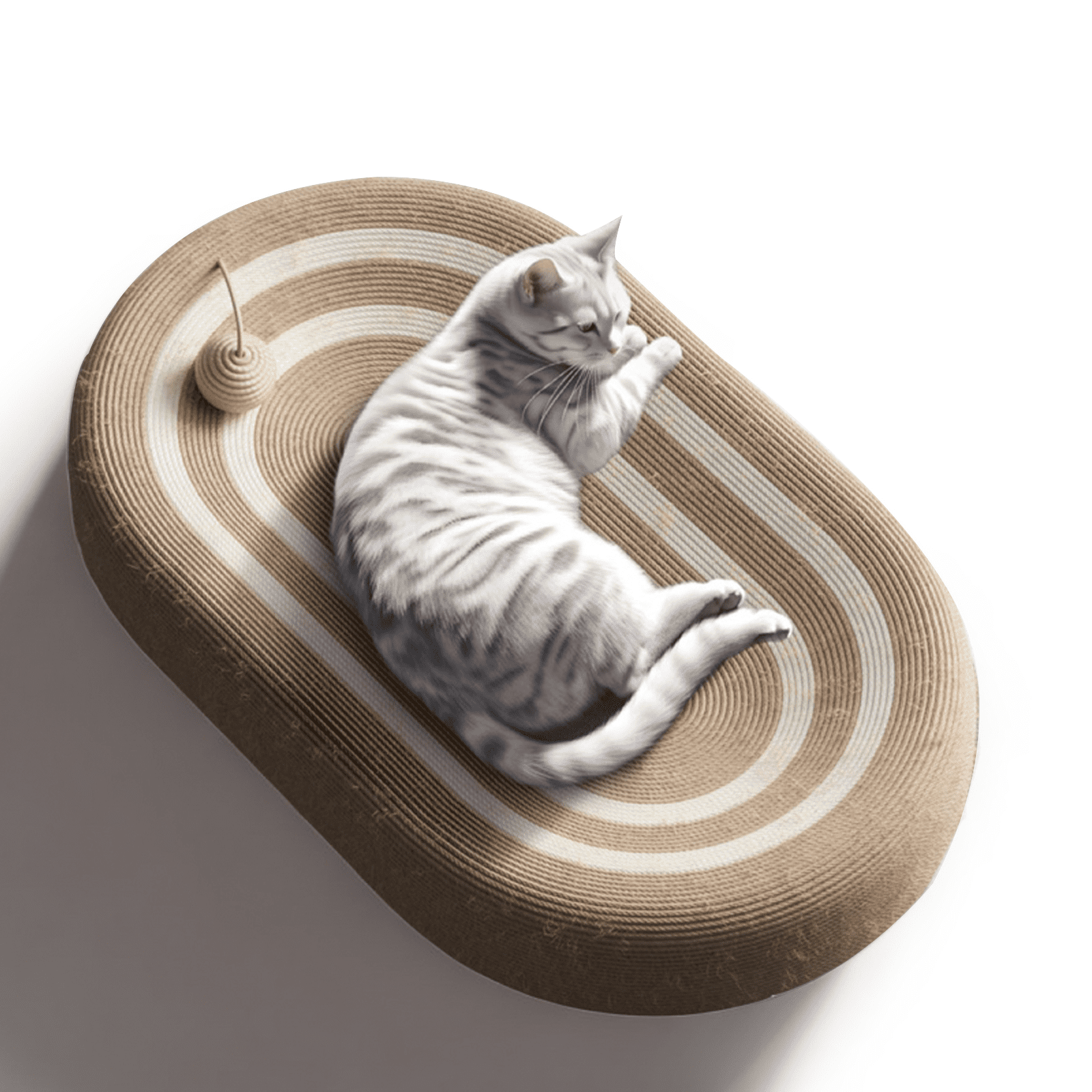 61cm extra large sisal cat scratching board, no chipping and scratching ...