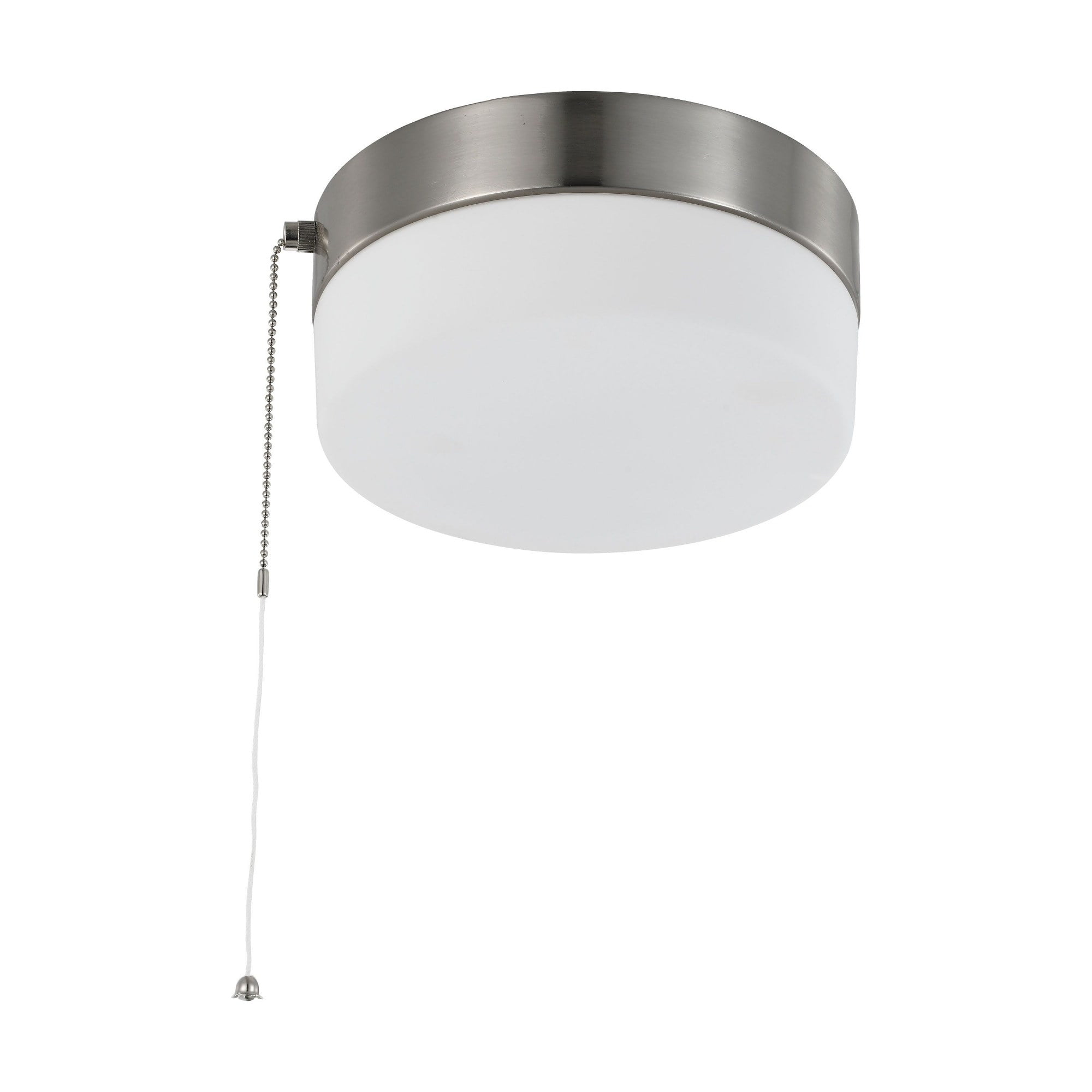Nuvo Lighting - 12W LED Flush Mount with Pull Chain In Transitional ...