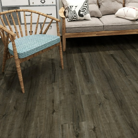 62.6"x9" SPC Composite Flooring; 5 Planks/Box (19.56 sq. ft/Box); 8mm ...
