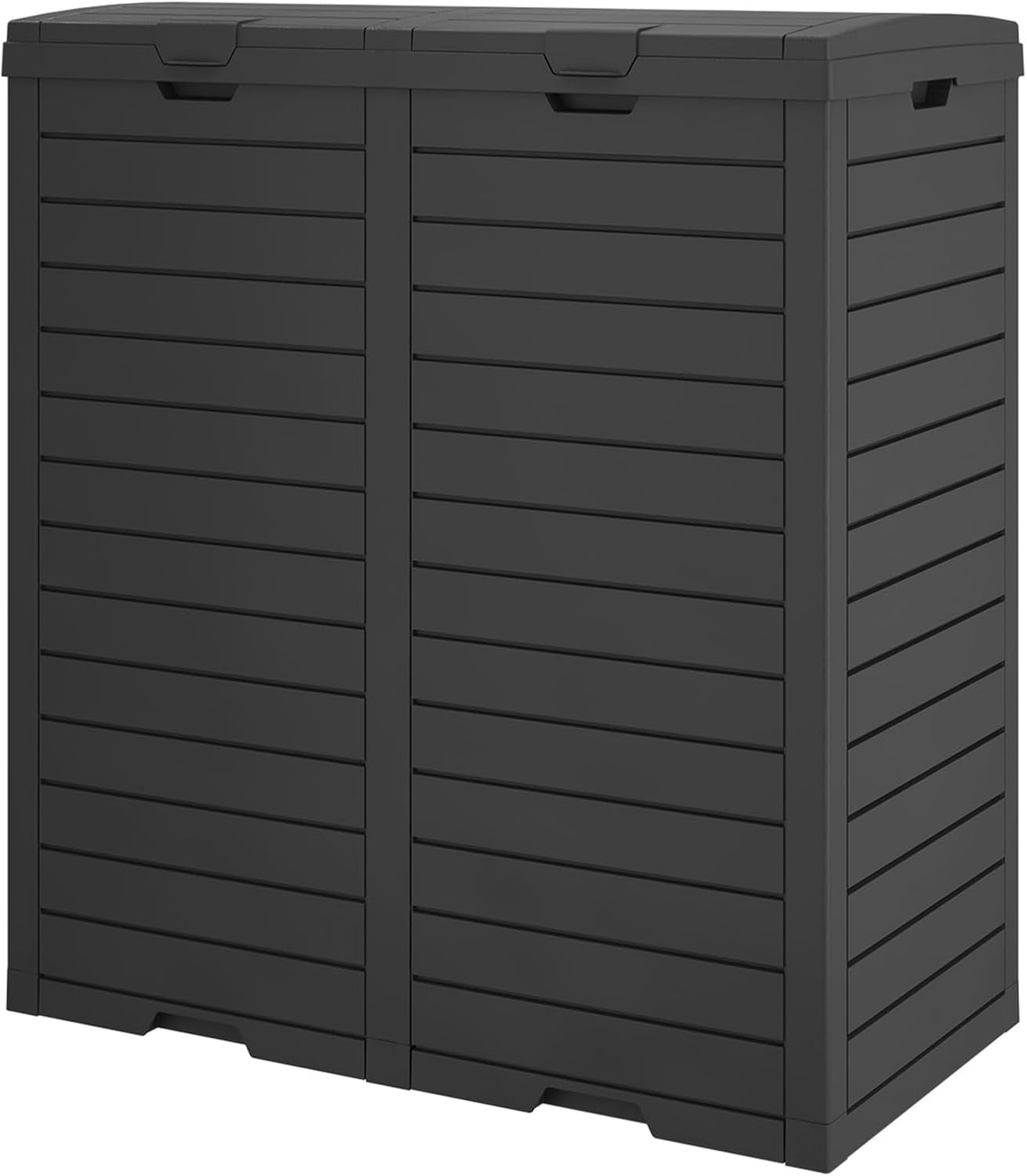 62 Gallon Kitchen Waste Bin with Lid and Drip Tray, Waterproof Double ...