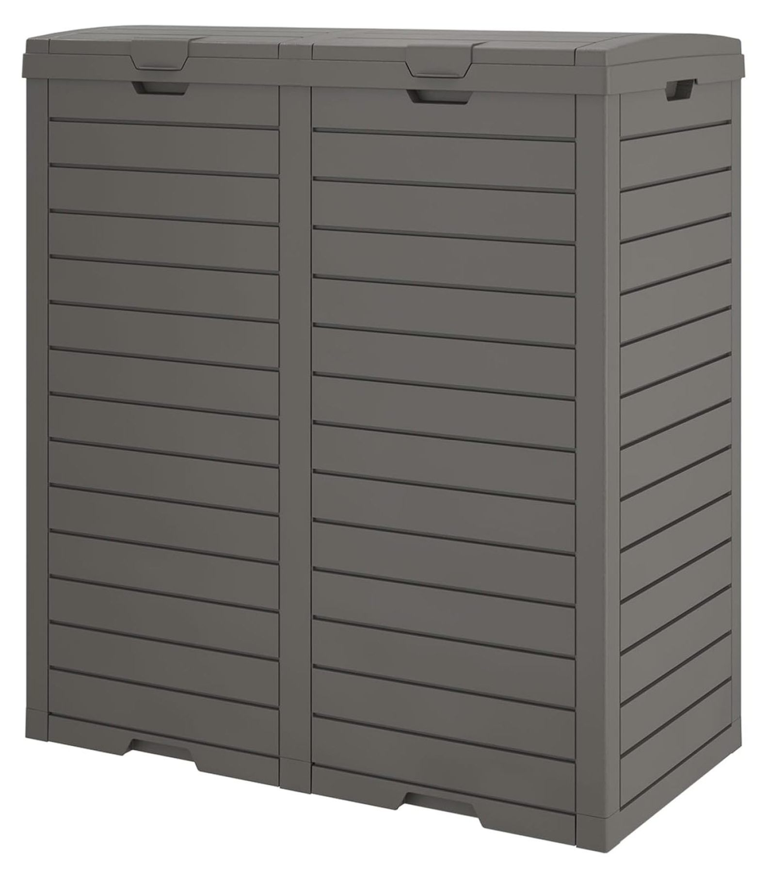 62 Gallon Kitchen Waste Bin with Lid and Drip Tray, Waterproof Double ...