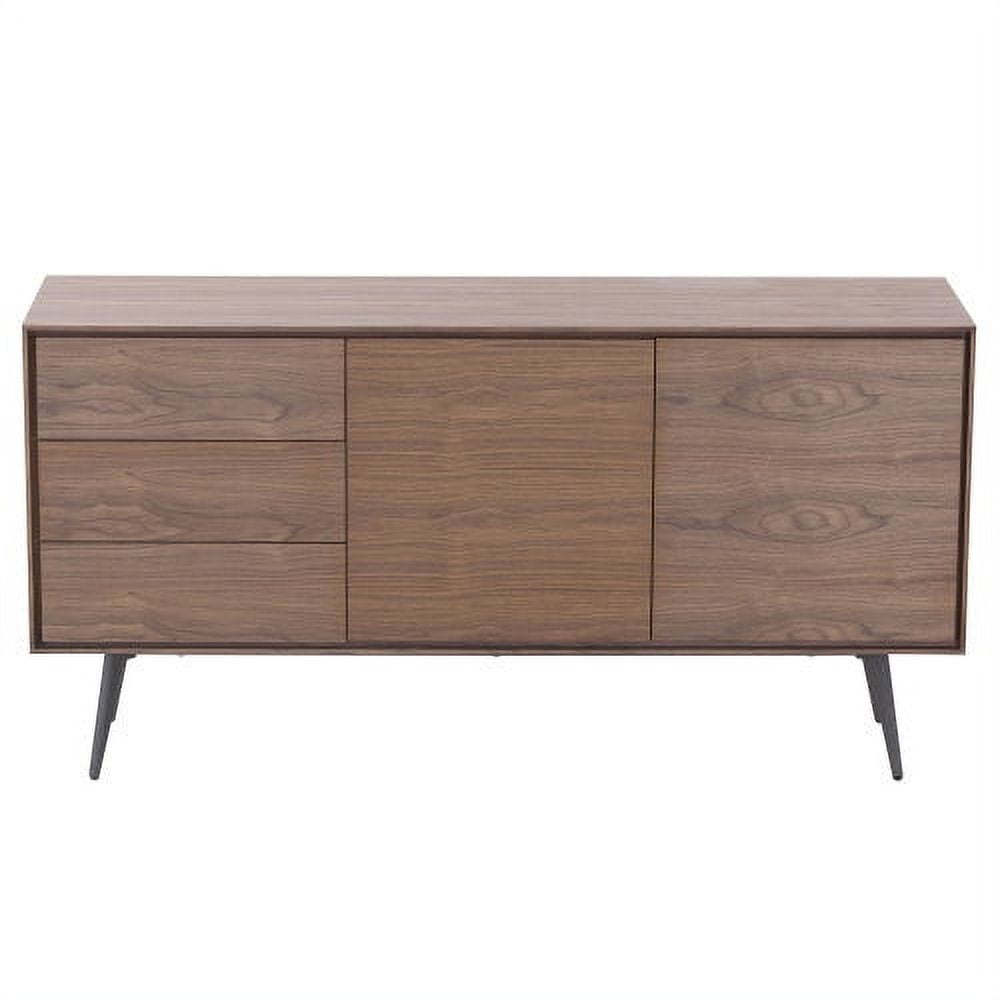 62"Modern buffet cabinet with storage, Sideboard Console table with ...