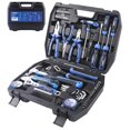 62 Piece Tools Set, General Household Tool Kit with Storage Toolbox, Basic Tool Set for Home ...