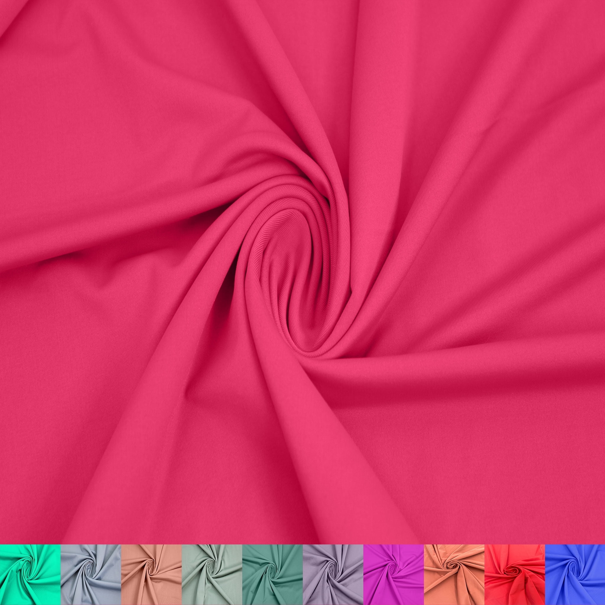 62" Wide Stretch Nylon Spandex Dull Yoga Fabric by the Yard - (185GSM ...