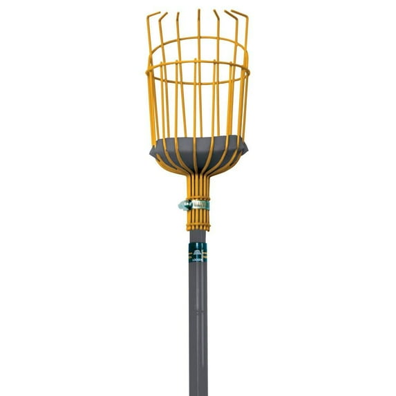 62 in. Aluminum Telescoping Handle 10 ft. Fruit Picker - Walmart.com