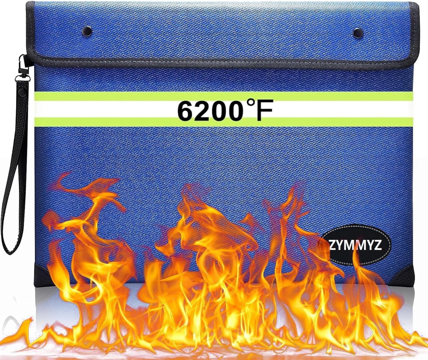 6200℉ Fireproof and Waterproof Document Pouch with Water Resistant ...