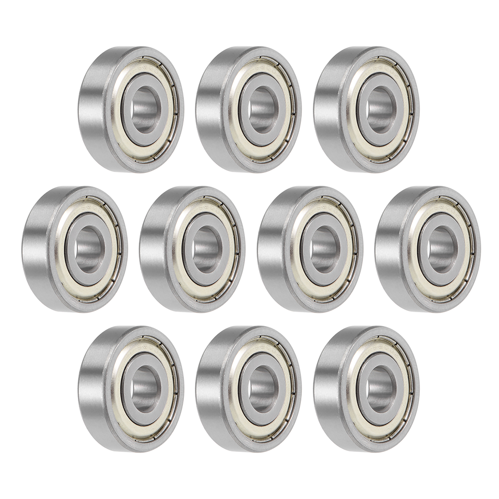6200ZZ Deep Groove Ball Bearings 10mmx30mmx9mm Double Shielded Chrome ...