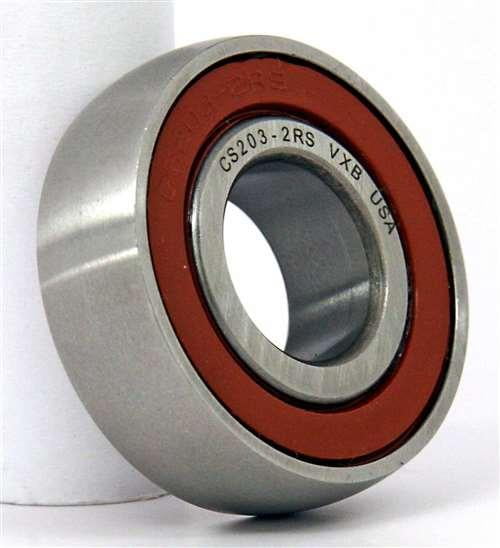 6203-2RS Concave/Crowned Outer Surface Bearing 17x40x12 Bearings ...