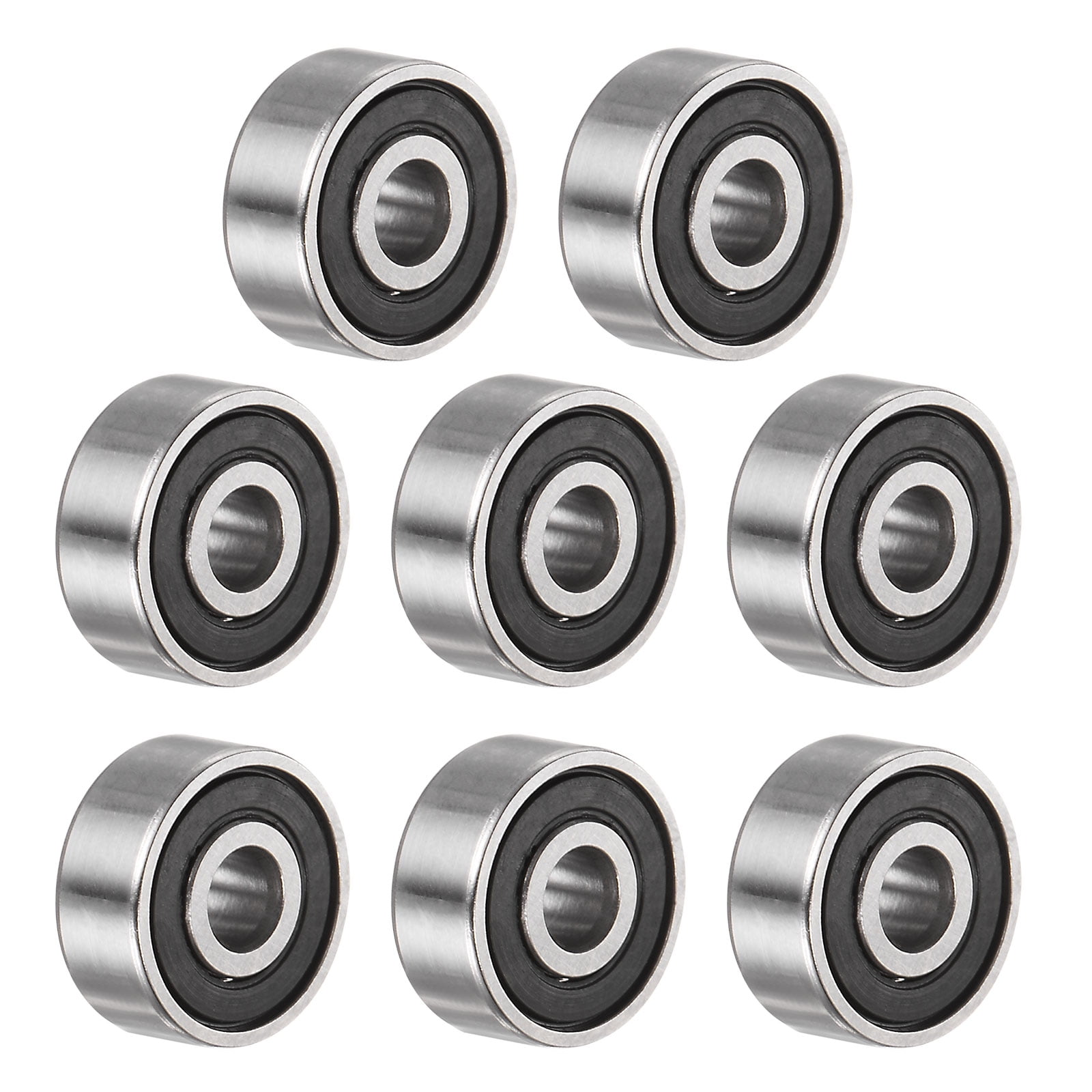 623-2RS Deep Groove Ball Bearings, Chrome Steel Z3 Double Rubber Sealed ...