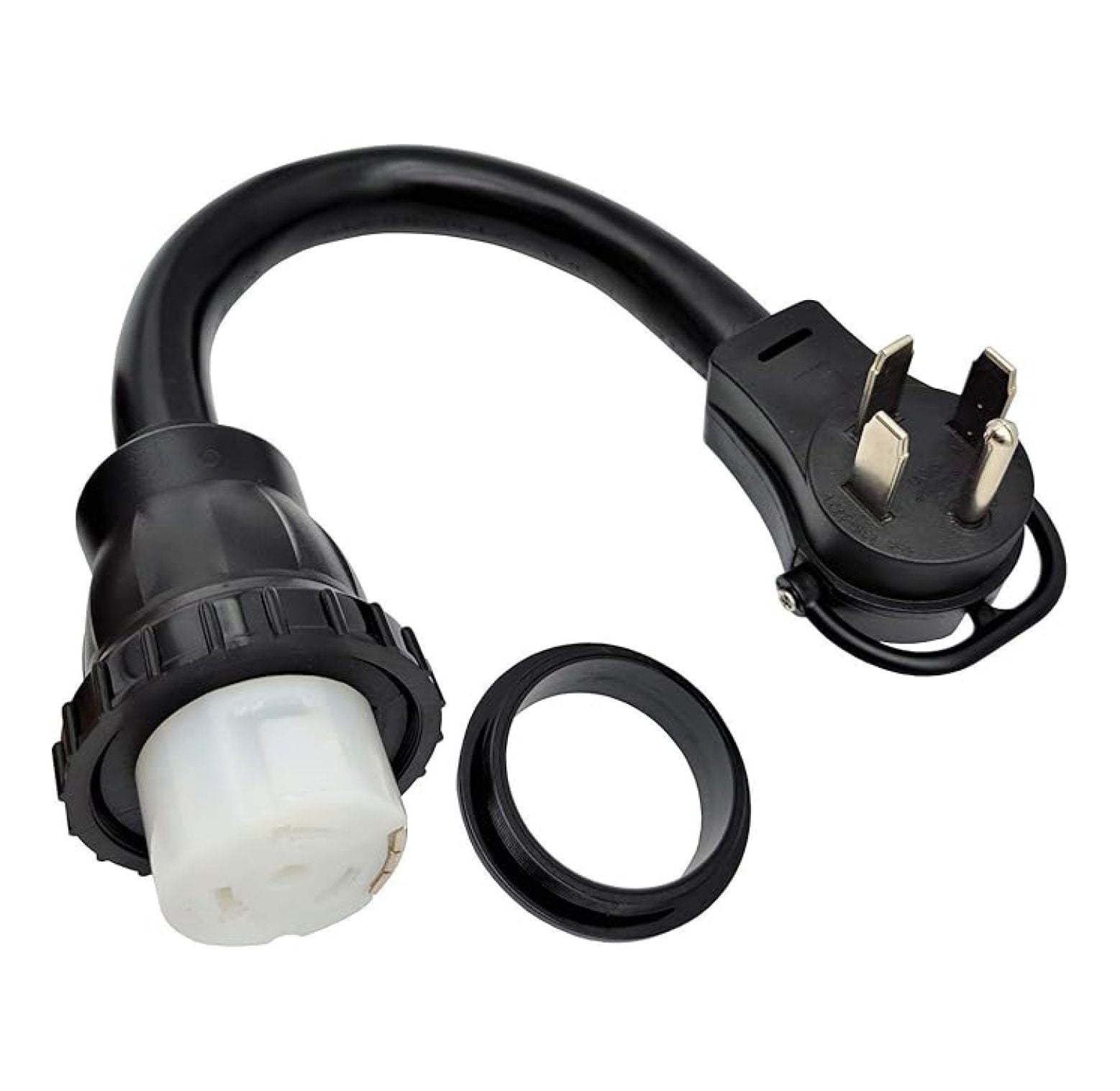 62381 Welder 60A to RV Shore Power Extension Cord Adapter, 55amp Welder ...