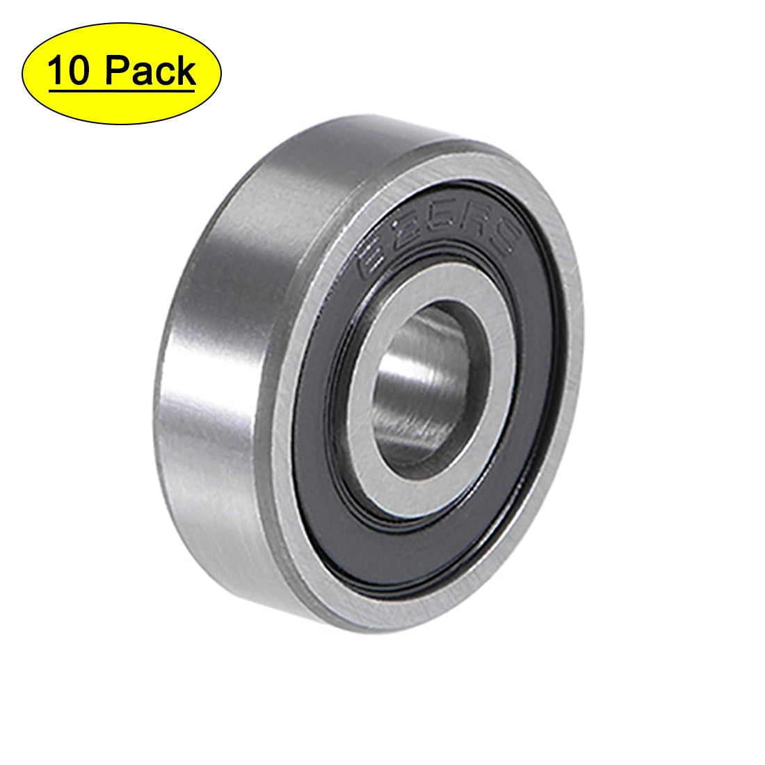 625-2RS Deep Groove Ball Bearings 5mmx16mmx5mm Double Sealed Chrome ...