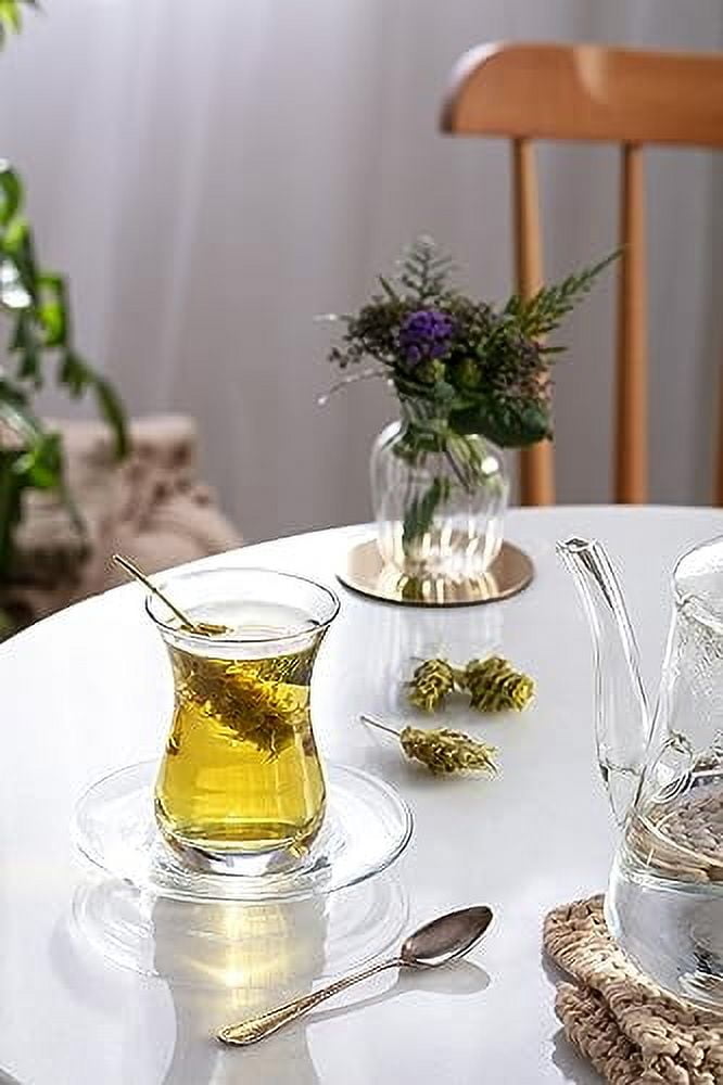 62511 Aida Tea Glass 14cl Without Handle, 6 Glasses - Walmart.com