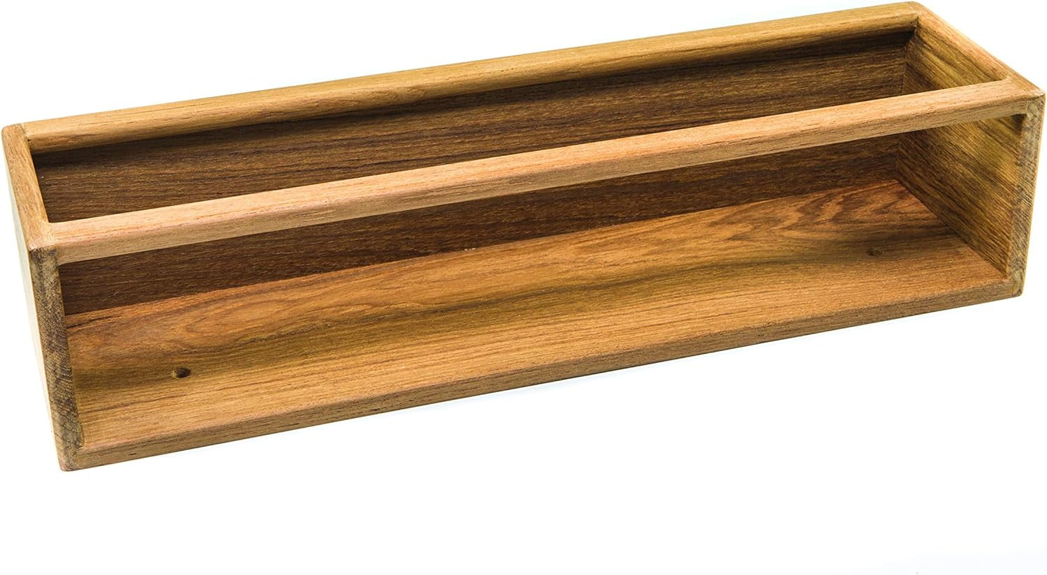 62522 Teak Audio Cassette Rack - Walmart.com