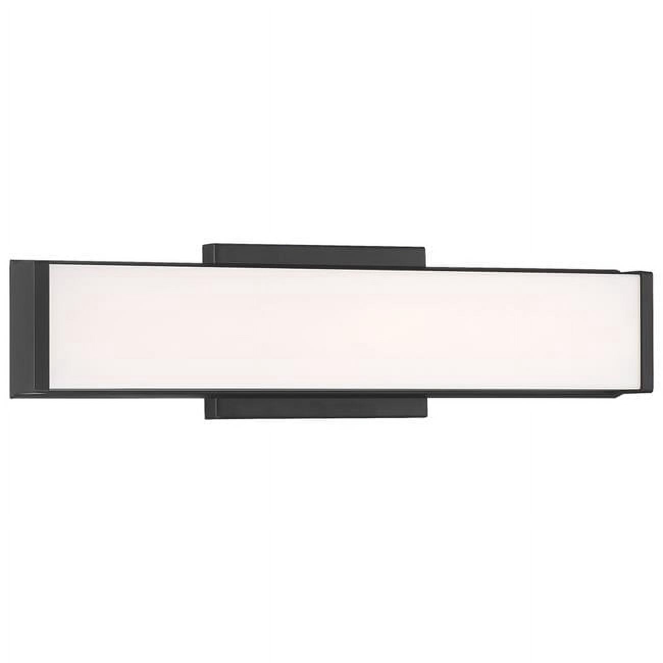 62572LEDD-MBL-ACR Citi 36 in. Matte Black LED Vanity Wall Light ...