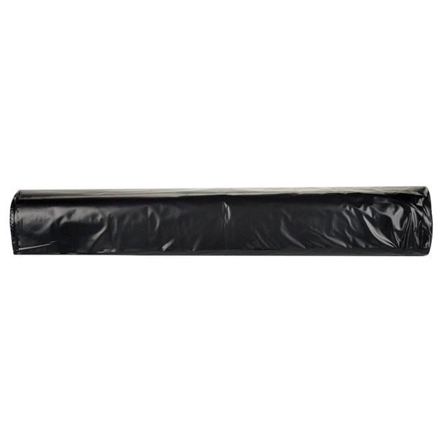 625918 Black Plastic Sheeting - 4 mil Thick, 10 x 100 ft. Polyethylene ...