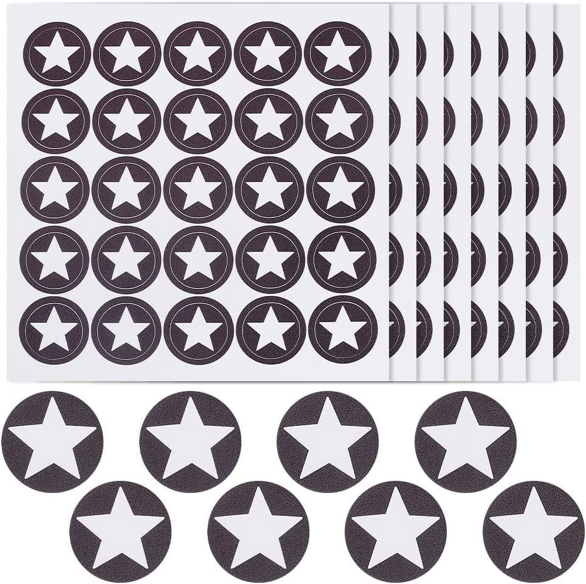 625pcs Football Helmet Stickers 1.1 Inch Star Stickers Self Adhesive ...