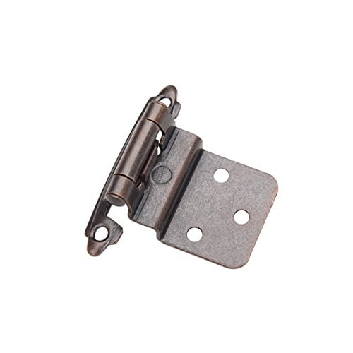 62727 Self Closing 3/8 inch Offset Inset Cabinet Hinges Oil Rubbed ...