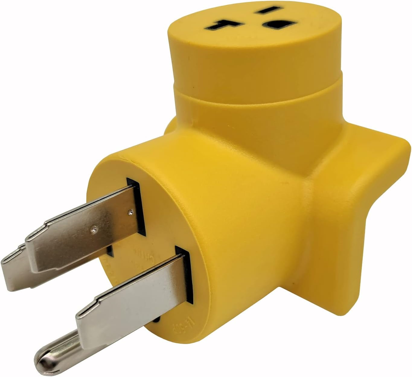 62824 NEMA 14-50P o 6-20R -Blade 6-15R One Piece Compac Adaper RV o A/C ...