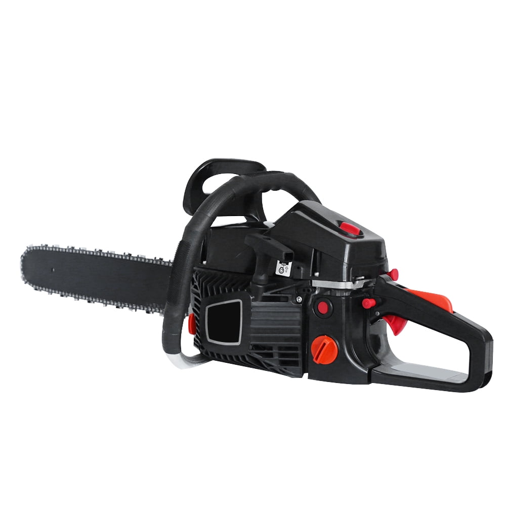 62CC 2 Cycle Gasoline Chainsaw 20" Bar Powered Engine Wood Cutting Gas ...
