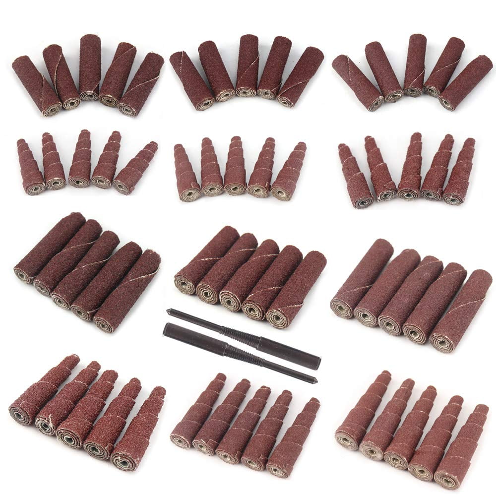 62Pcs Mini Sanding Cone Engine Porting Assortment Kit Cone Cylinder ...