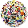 62Pcs Smiling Friends Cartoon Stickers for Mobile Phones Computers ...