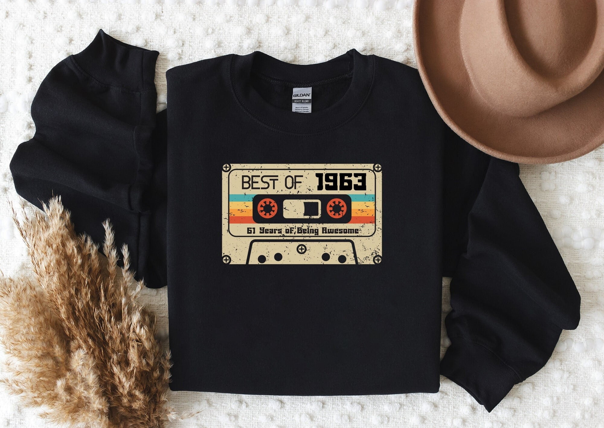 62nd Birthday Shirt, 1963 Limited Edition Cassette T-Shirt, 62nd ...