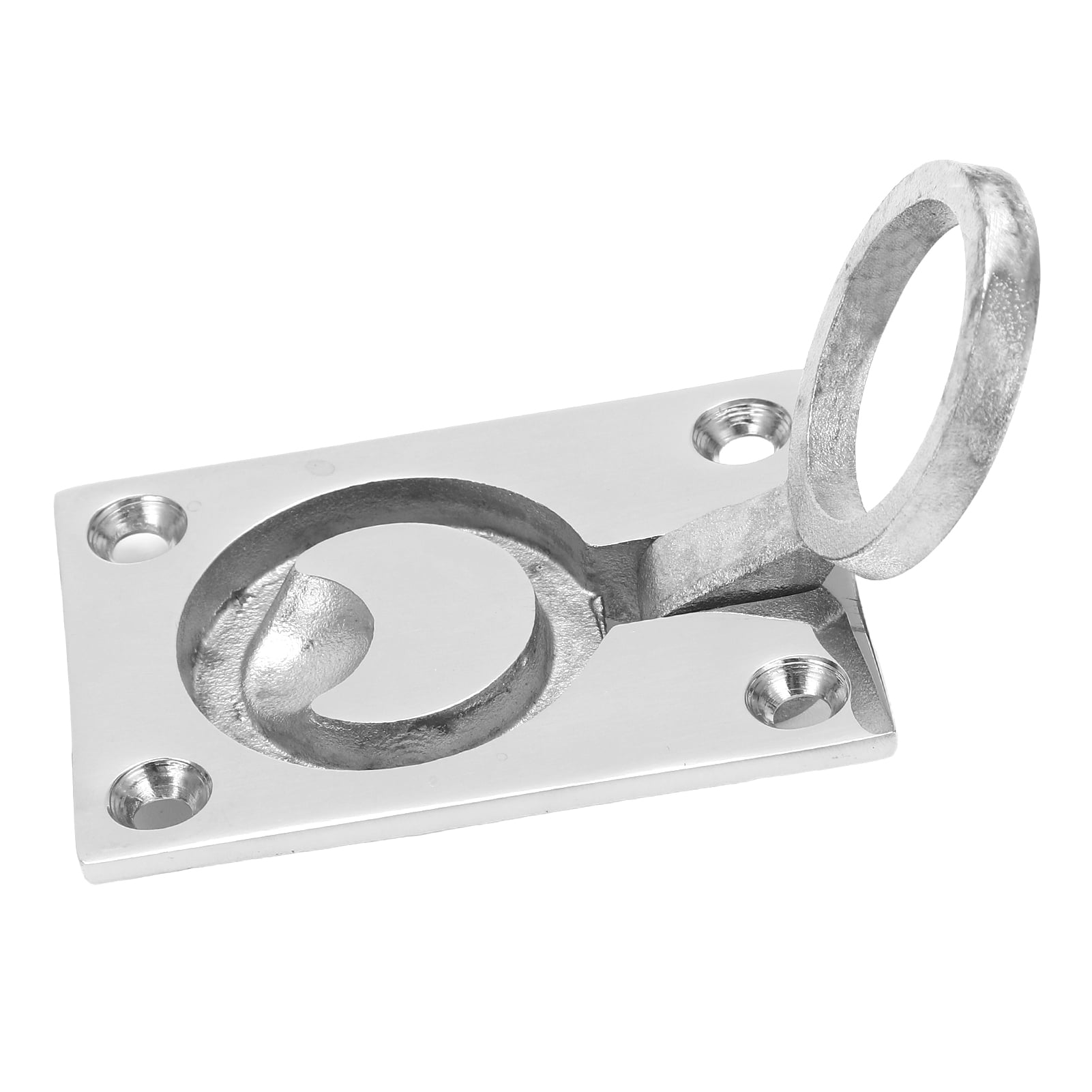 62x44mm Boat Square Flush Pull Ring Handles Stainless Steel Marine ...