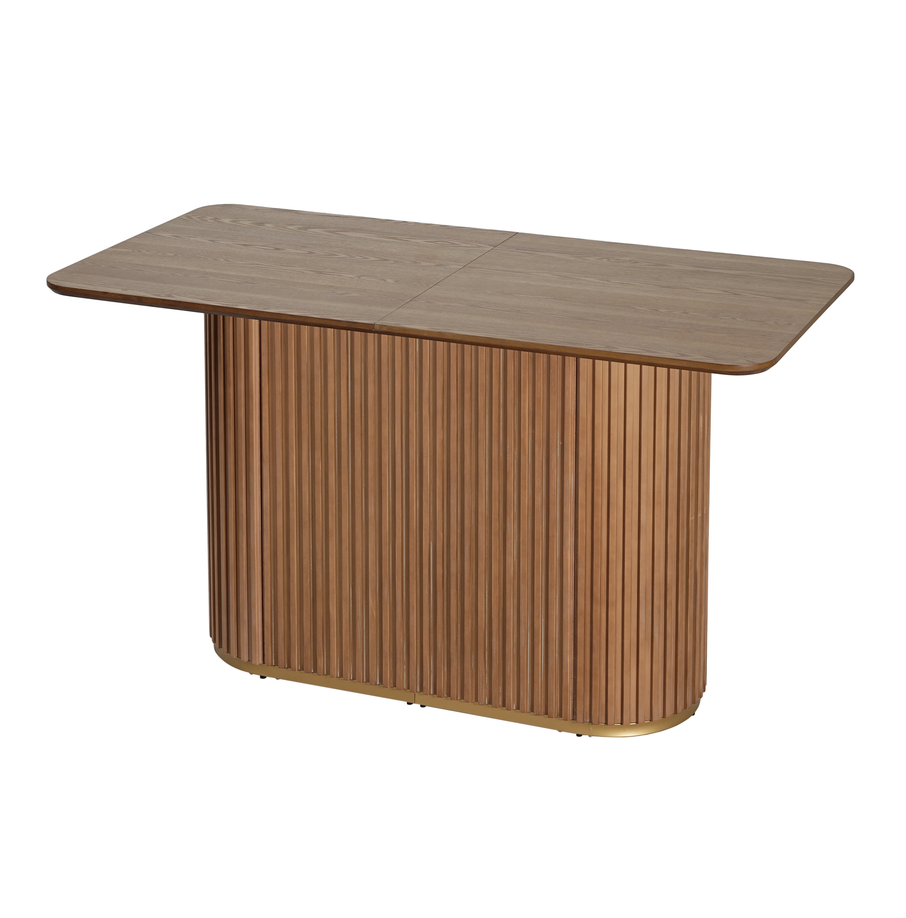 63.00"L Counter Table -Light Natural Ash + Seats 4 + Nature + Dining ...