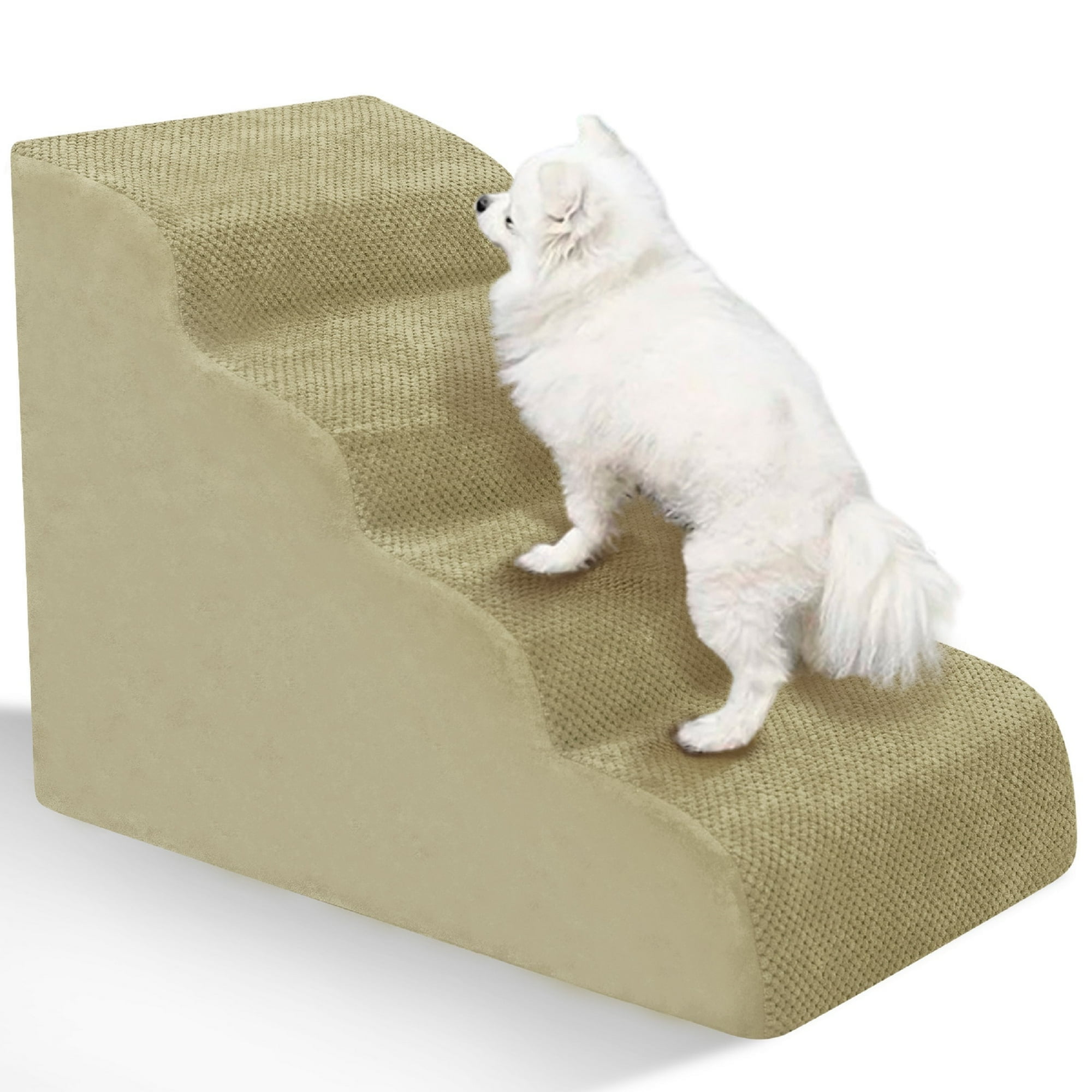 63" Folding Pet Ramp for Cars With Non-Slip Rug Surface, Trucks & SUVs ...