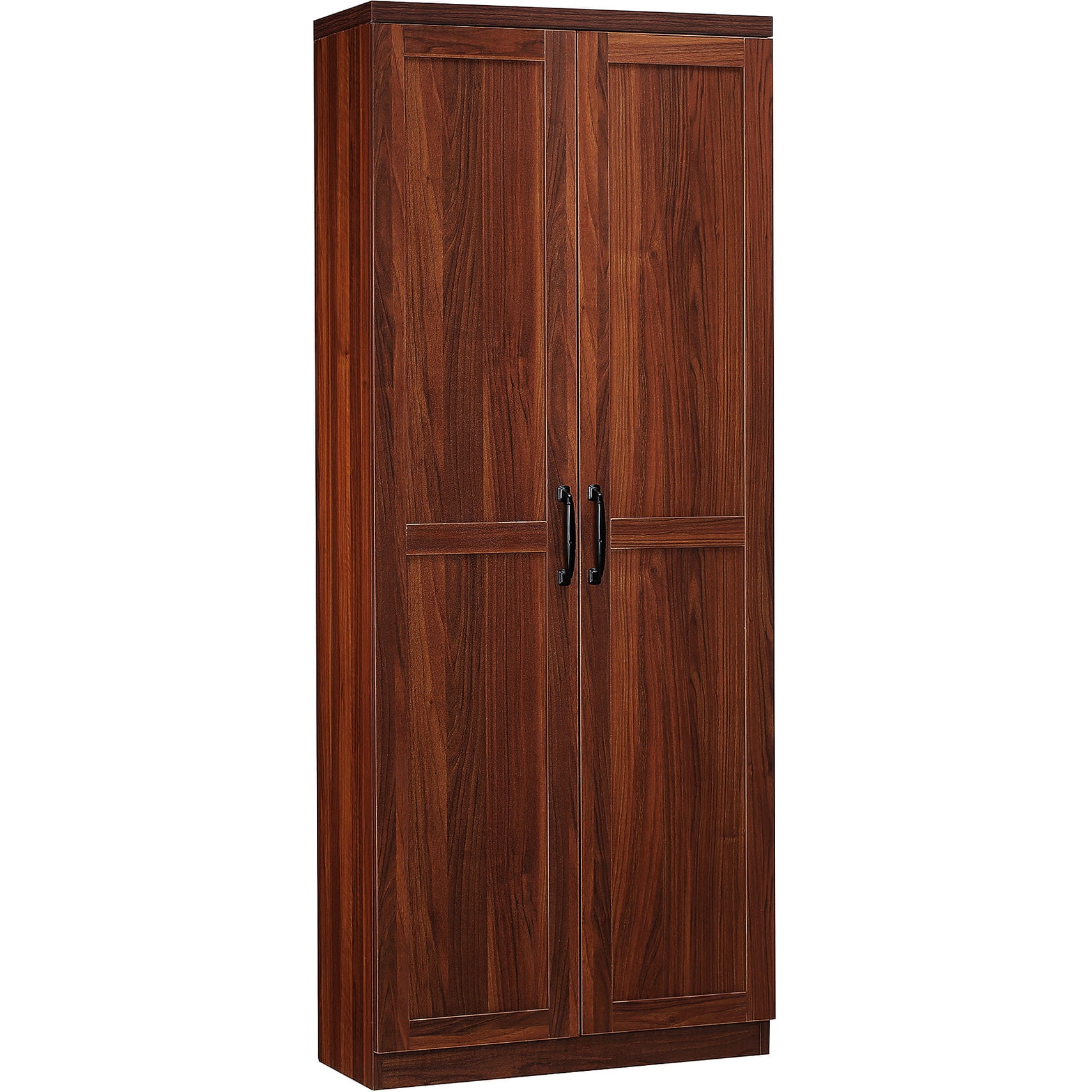 63" Freestanding Kitchen Pantry with Adjustable Shelves / Create Custom ...