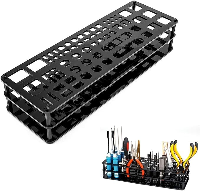 63 Holes Screwdriver Storage Rack,Screwdriver Organizers,Portable Tool ...