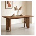 63 Inch Dining Table, Rectangular Kitchen Table, Farmhouse Dining Room ...