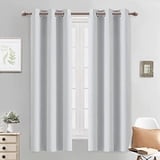 63 Inch Length Room Darking Curtains for Bedroom, Light Blocking Drapes ...