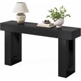 63-Inch Long Console Tables for Entryway, Large Sofa Table Behind Couch ...