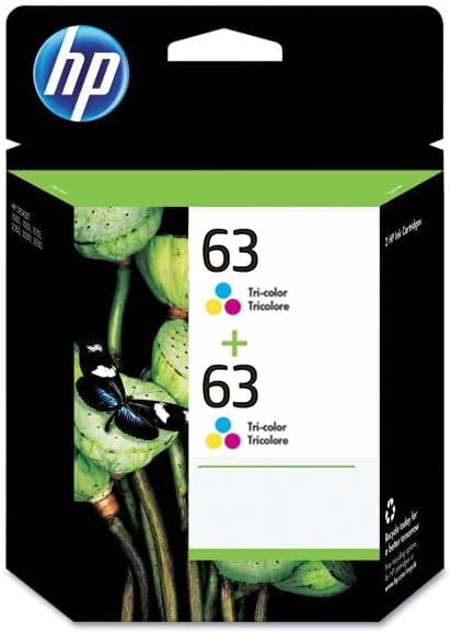 63 Ink Cartridges for HP 63 Color Ink Cartridges, 2 Pack - Walmart.com
