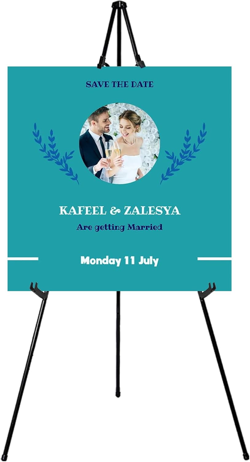 63" Instant Easels Stand for Wedding Sign & Posters,Adjustable Metal ...
