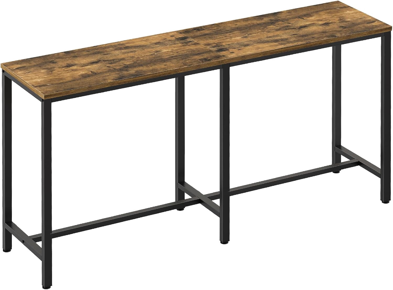63" Long Bar Table, Counter Bar Height Table, High Top Table ...