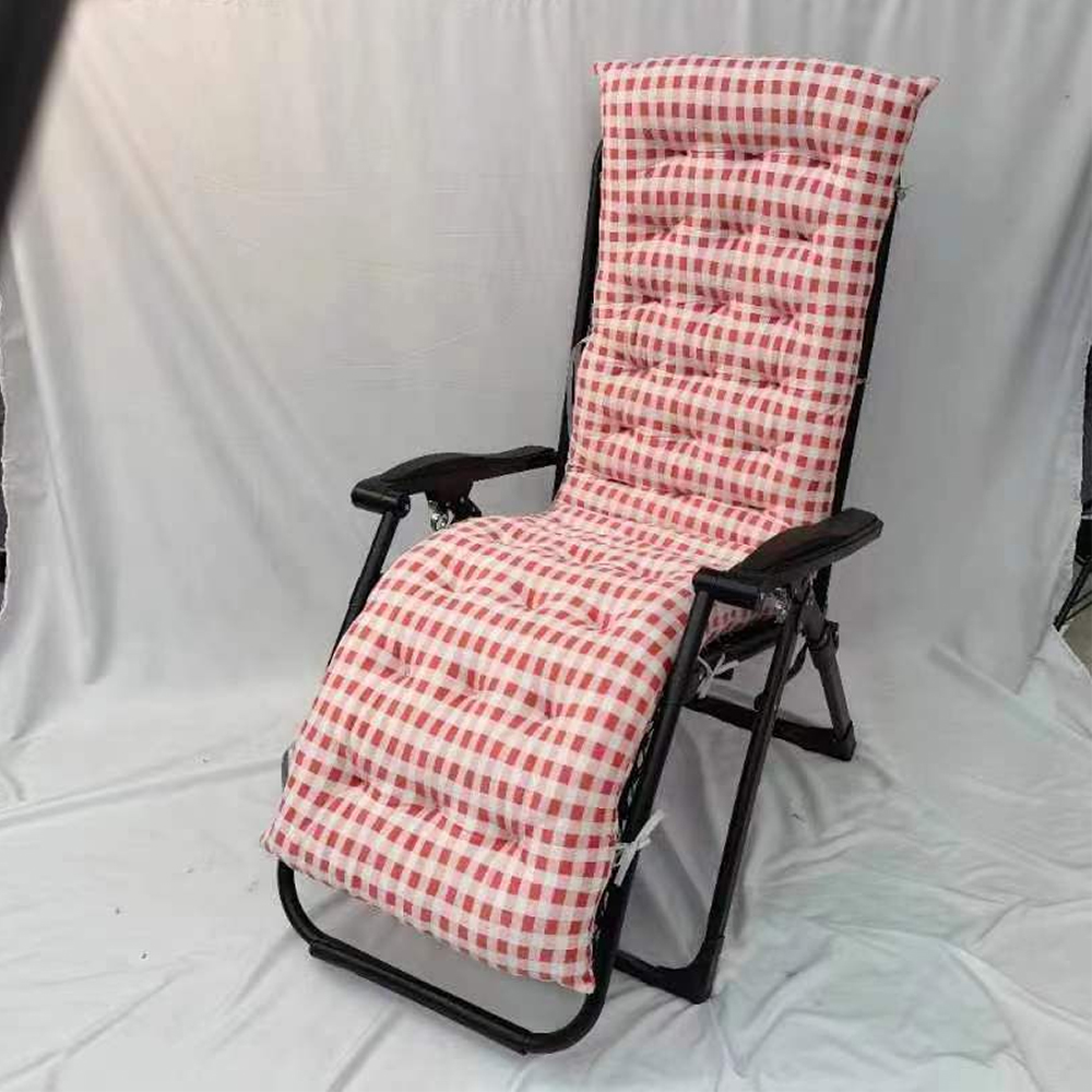 63" Rocking Lounge Chair Deck Chaise Cushion Pad Recliner Bench Mat ...